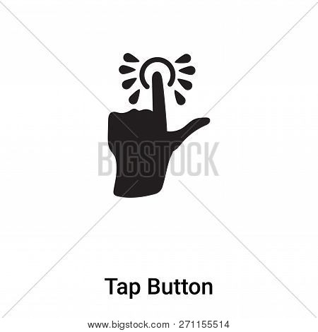 Tap Button Icon Vector & Photo (Free Trial) | Bigstock