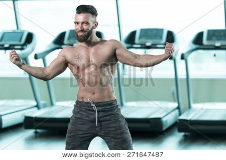 Muscular Man Hitting Image & Photo (Free Trial) | Bigstock