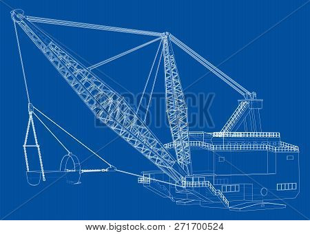 Dragline Walking Image & Photo (Free Trial) | Bigstock