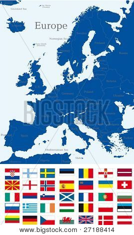 Abstract Map Europe Image & Photo (Free Trial) | Bigstock