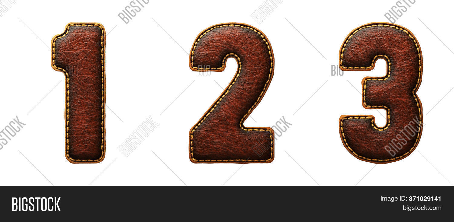 Set Numbers 1, 2, 3 Image & Photo (Free Trial) | Bigstock