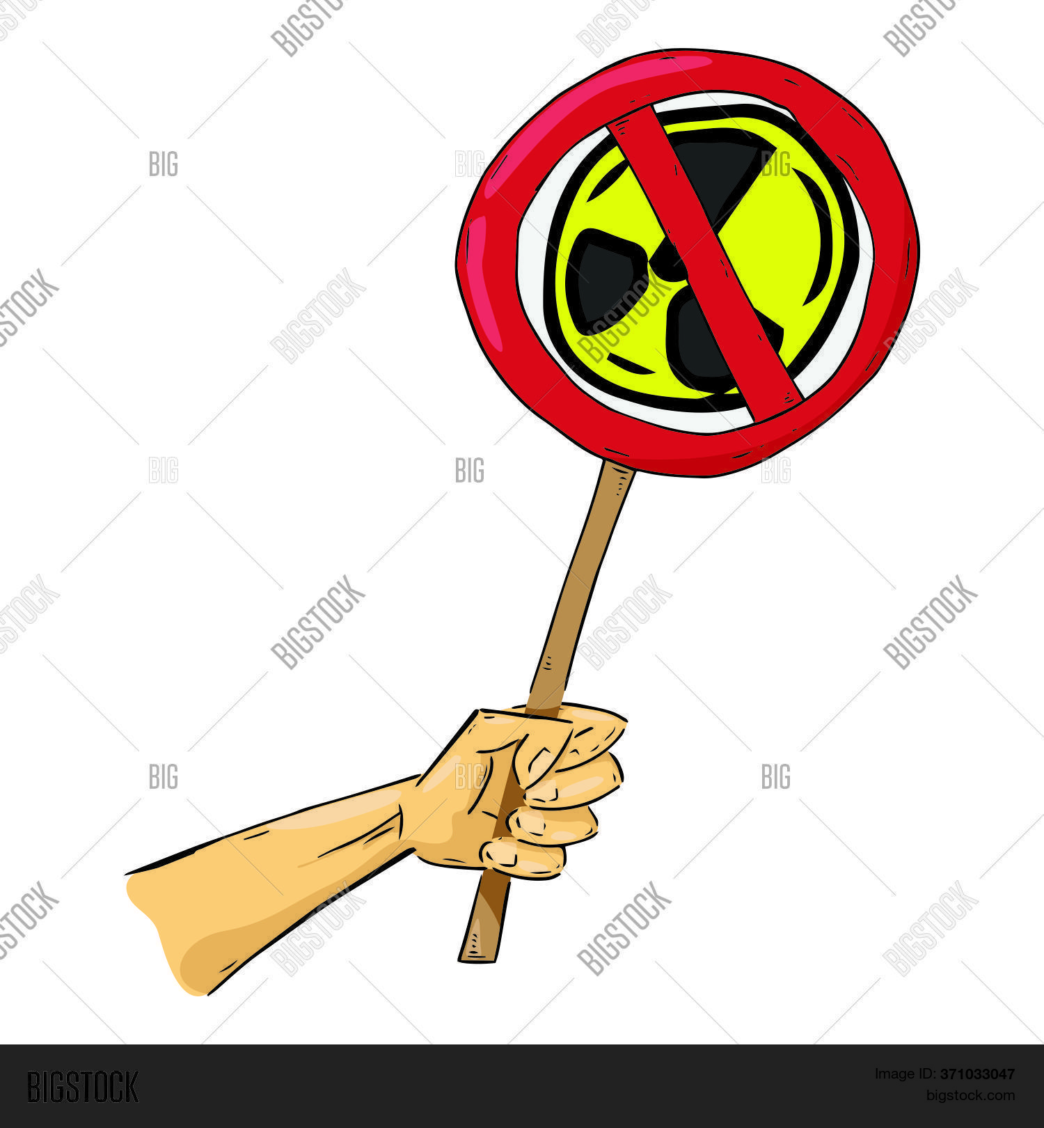 Hand Holds Banner Vector & Photo (Free Trial) | Bigstock