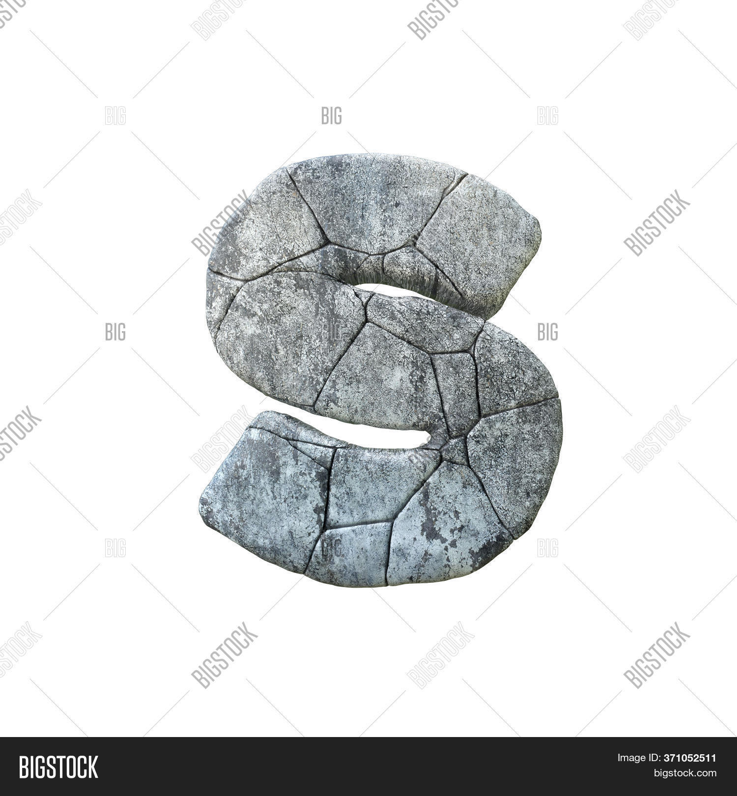 Cracked Rock Font