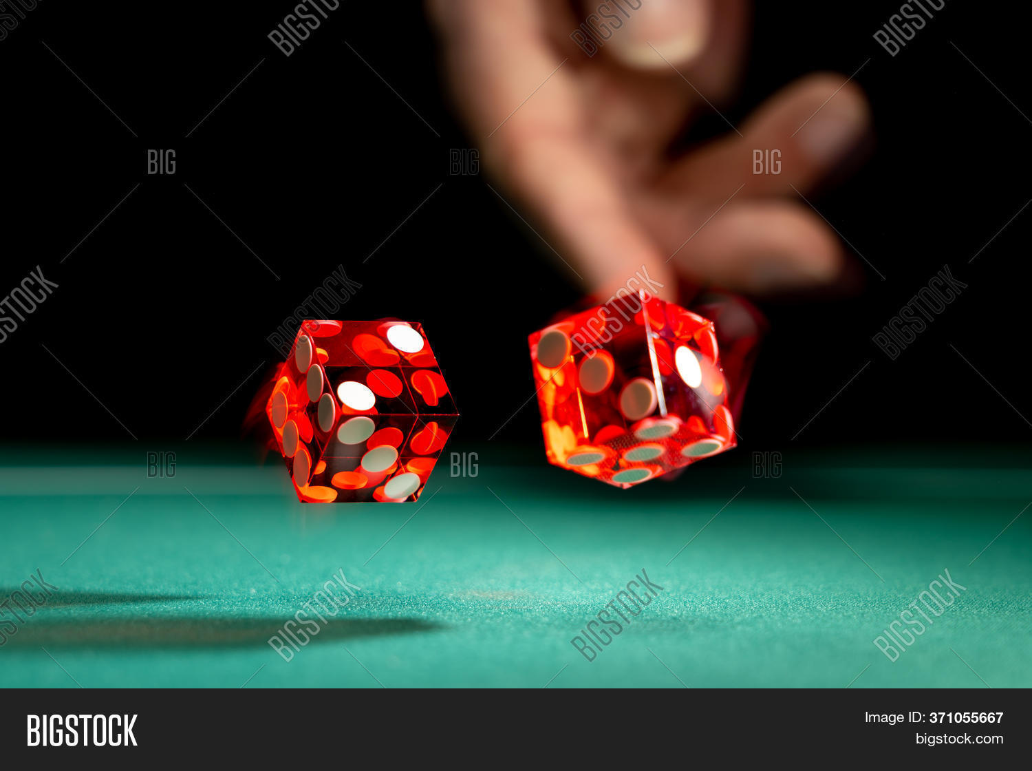 Man Gambling Craps Image & Photo (Free Trial) | Bigstock