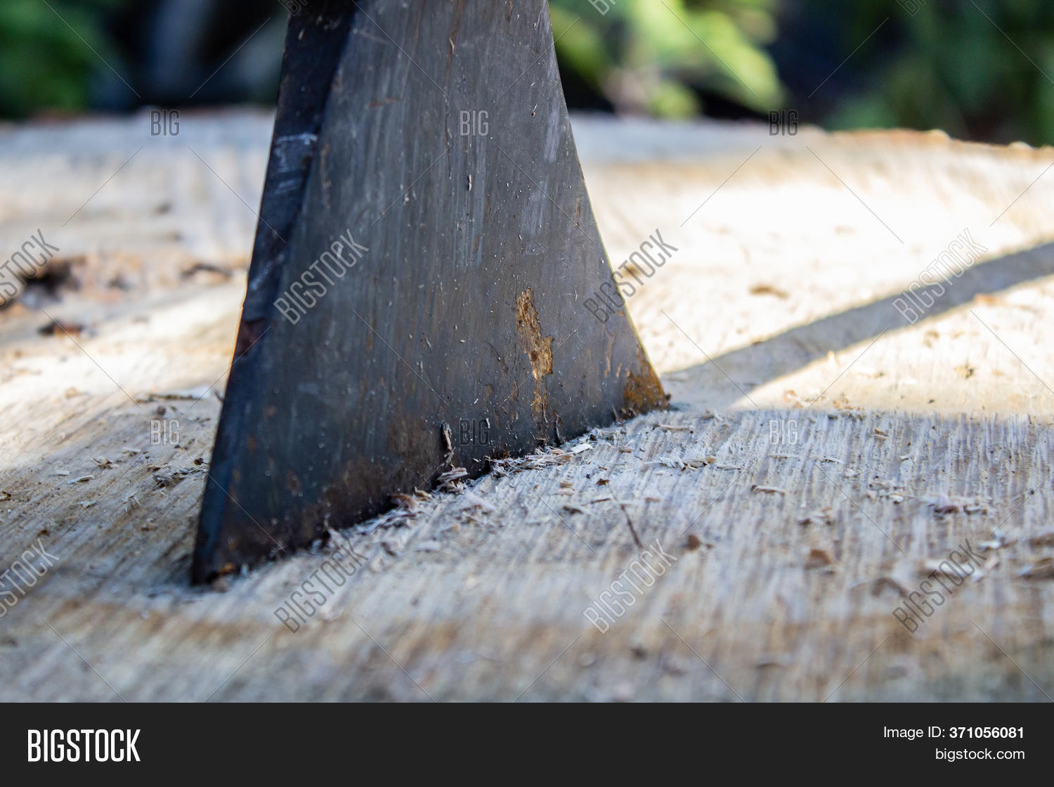 Close Old Ax Blade Image & Photo (Free Trial) | Bigstock