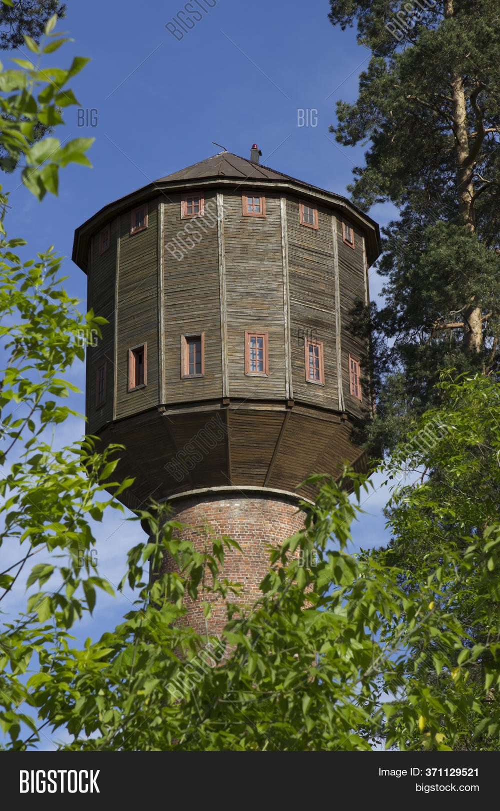 Old Wooden Water Tower Plans