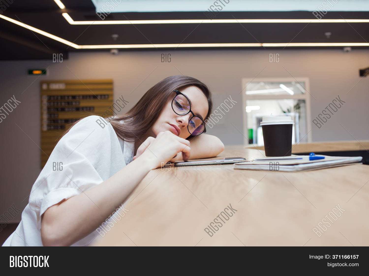 Tired Young Female Image & Photo (Free Trial) | Bigstock