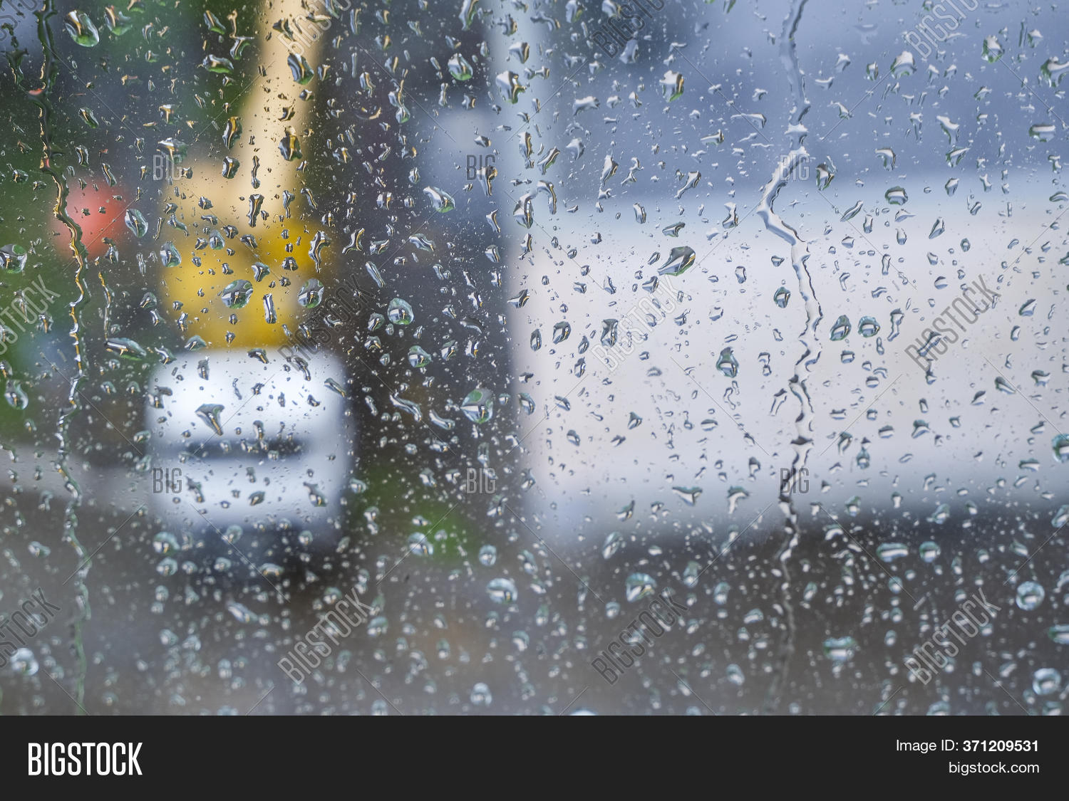 Raindrops On Window Image & Photo (Free Trial) | Bigstock
