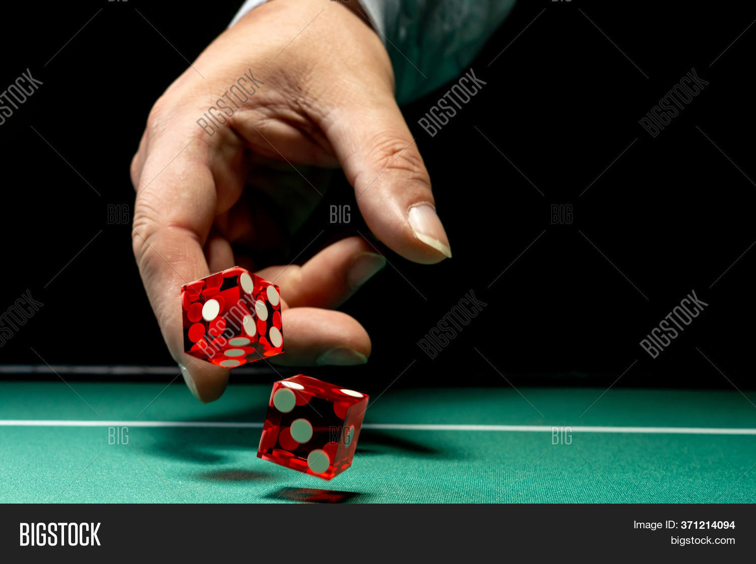 Man Gambling Craps Image & Photo (Free Trial) | Bigstock