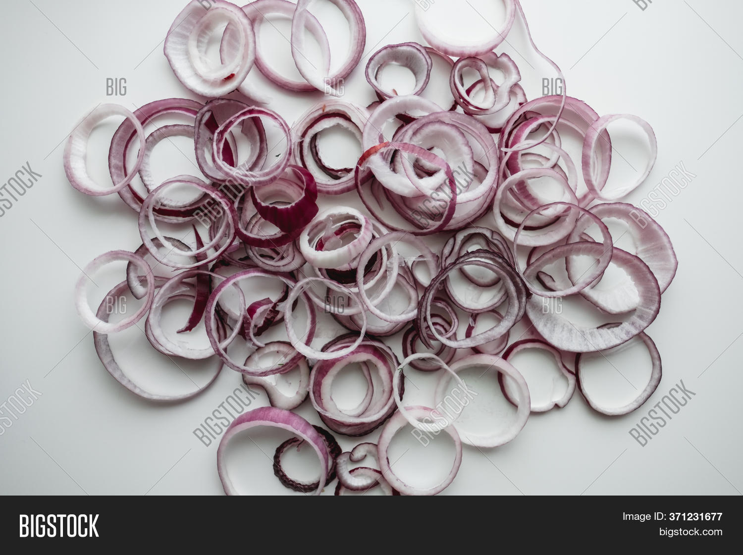 Red Onion Rings Image & Photo (Free Trial) | Bigstock