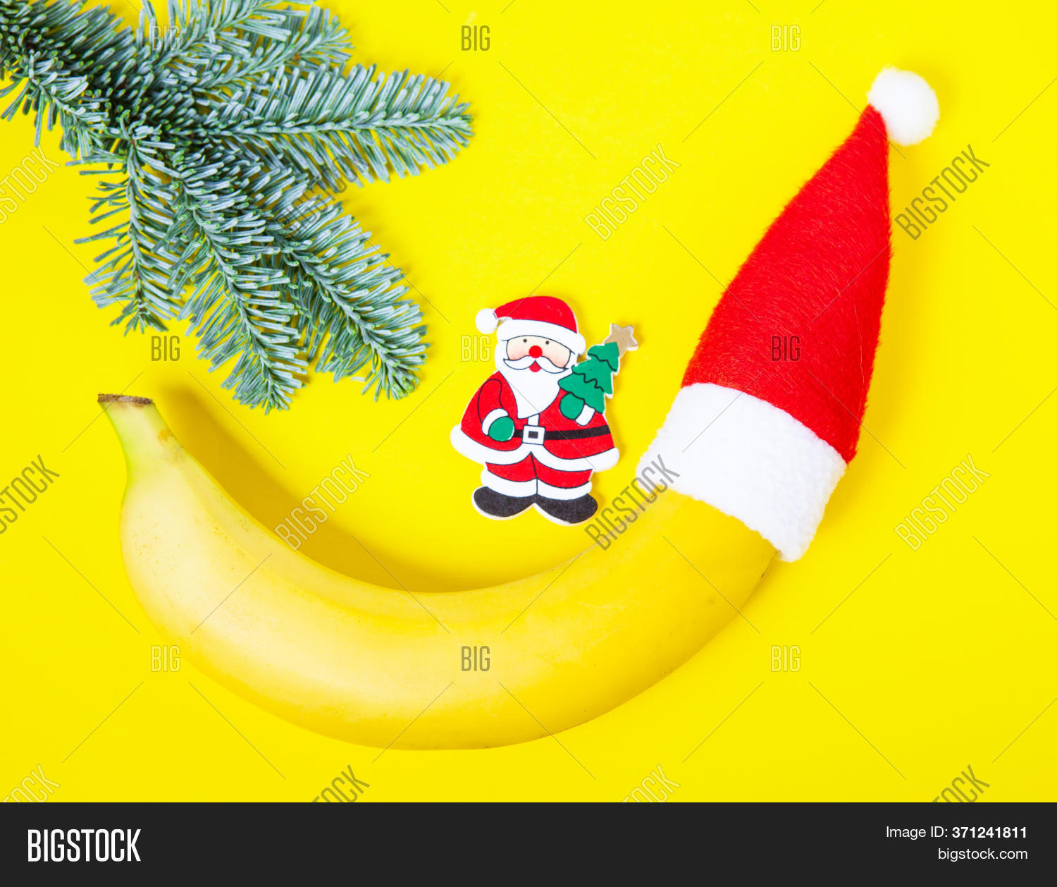 Christmas Banana Santa Image & Photo (Free Trial) | Bigstock