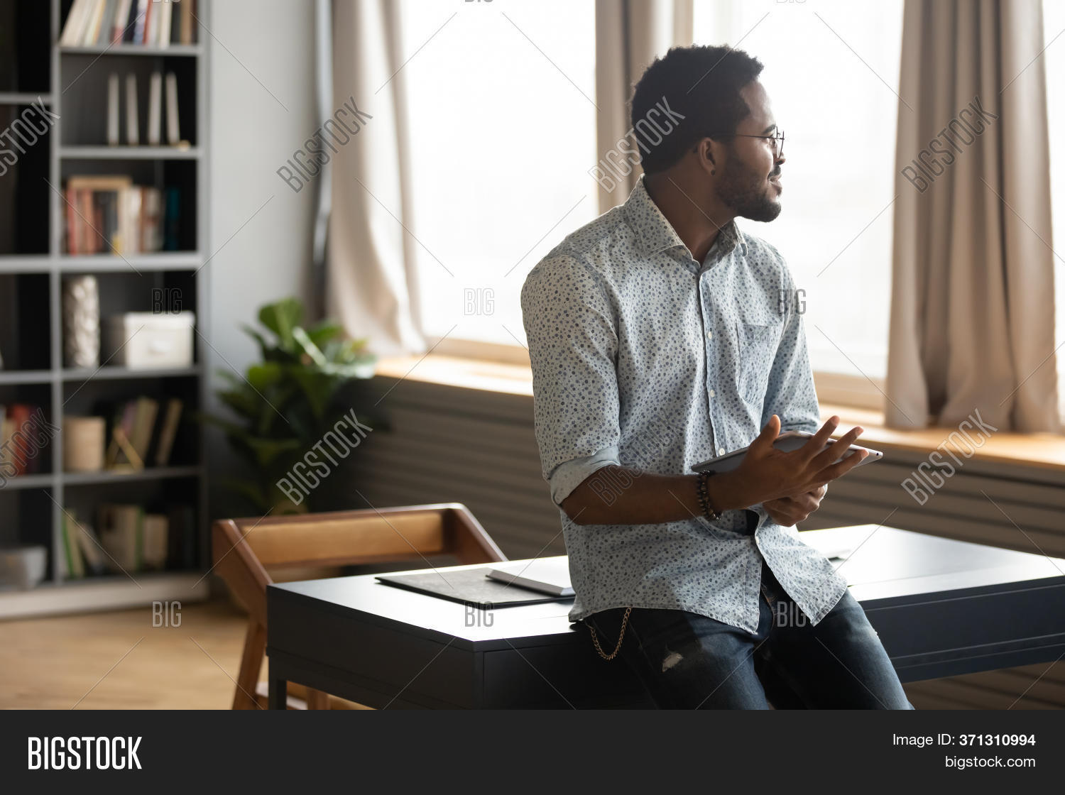Distracted African Guy Image & Photo (Free Trial) | Bigstock