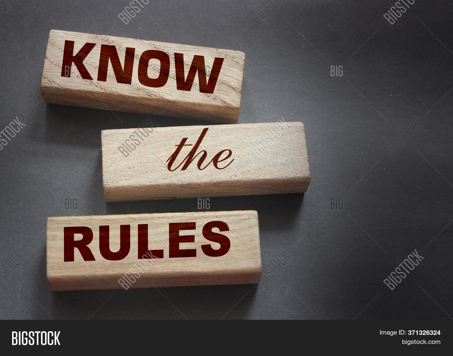Know Rules Word On Image & Photo (Free Trial) | Bigstock