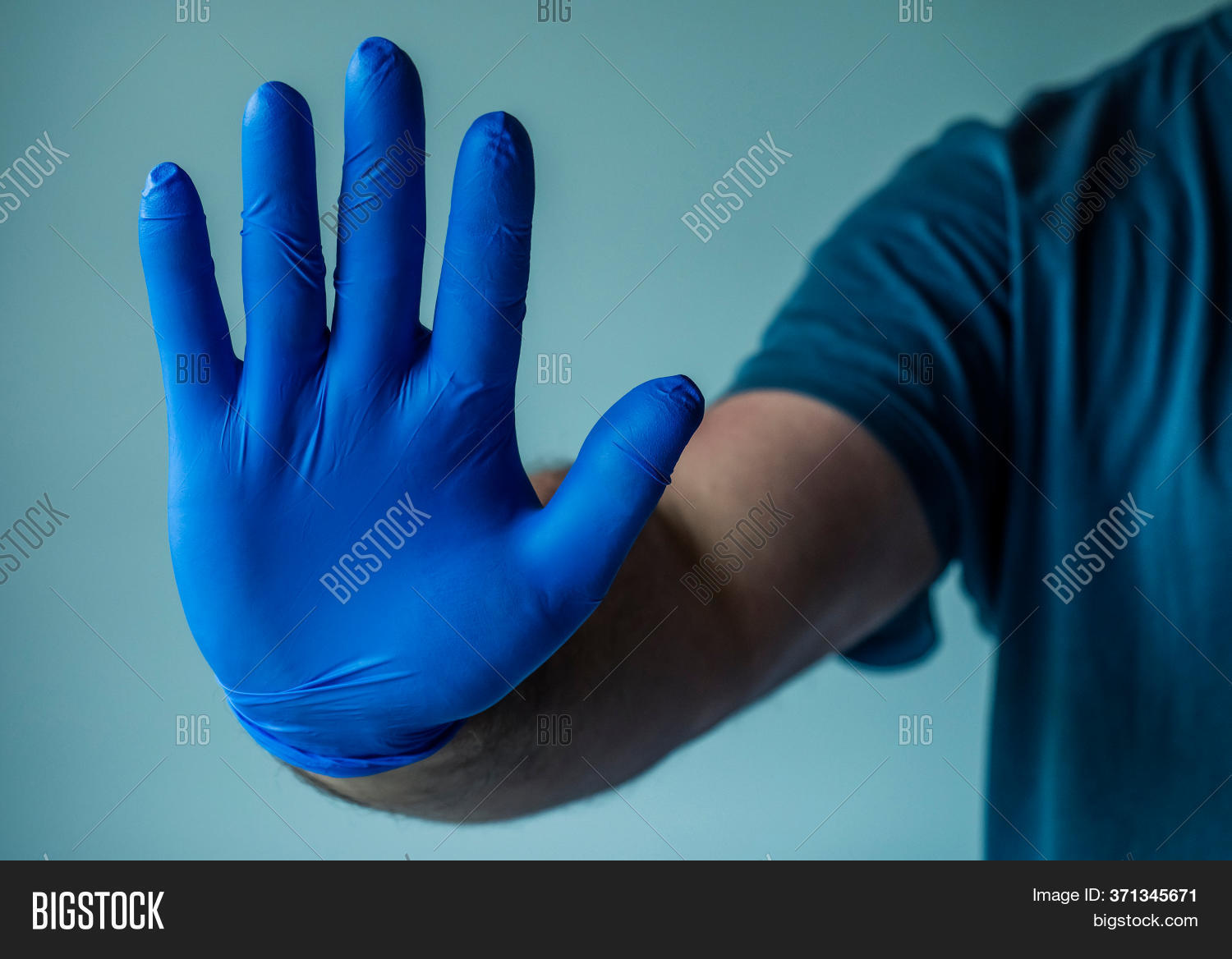 Male Hand Blue Image & Photo (Free Trial) | Bigstock