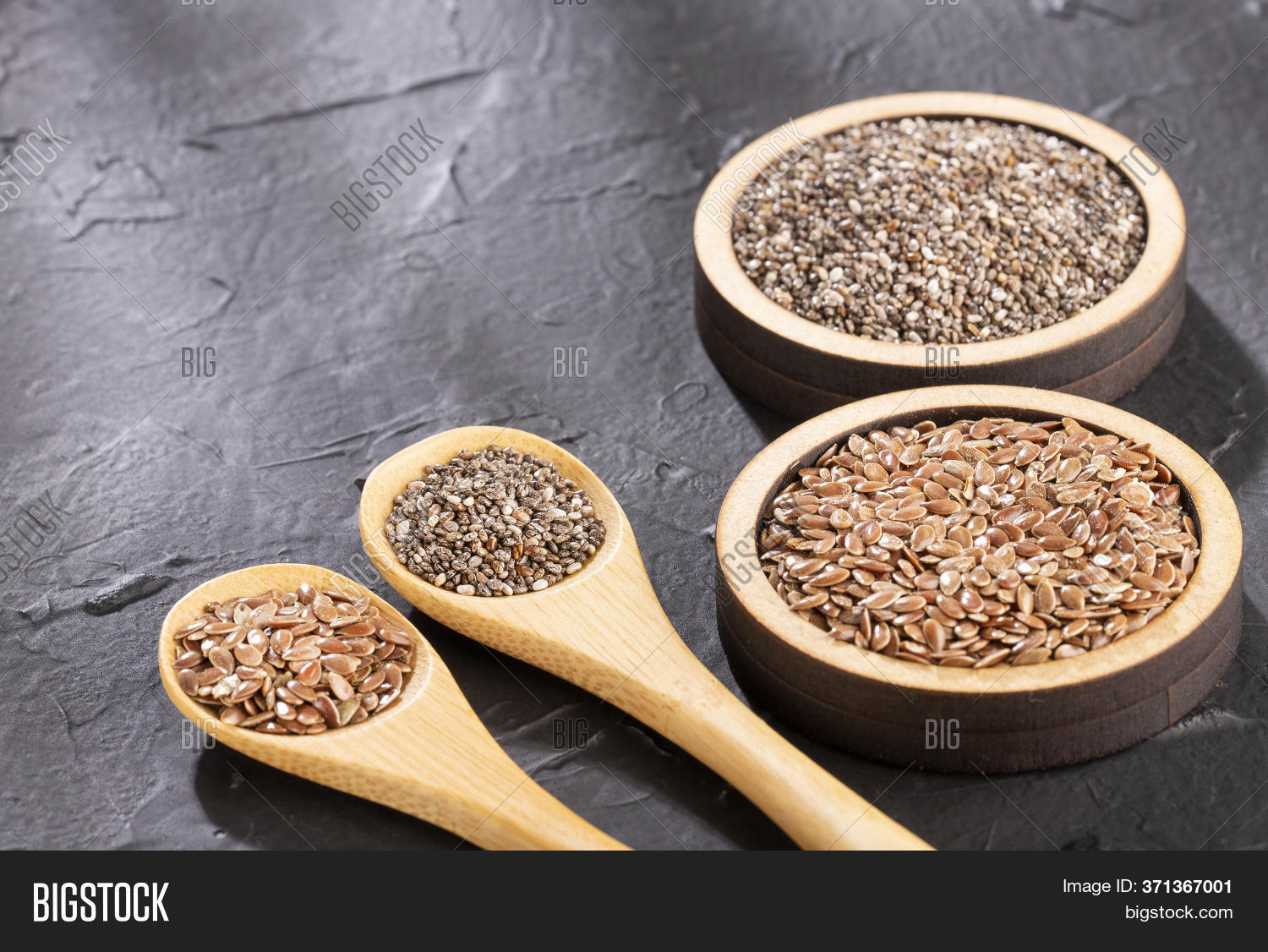 Linseed Chia - Organic Image & Photo (Free Trial) | Bigstock