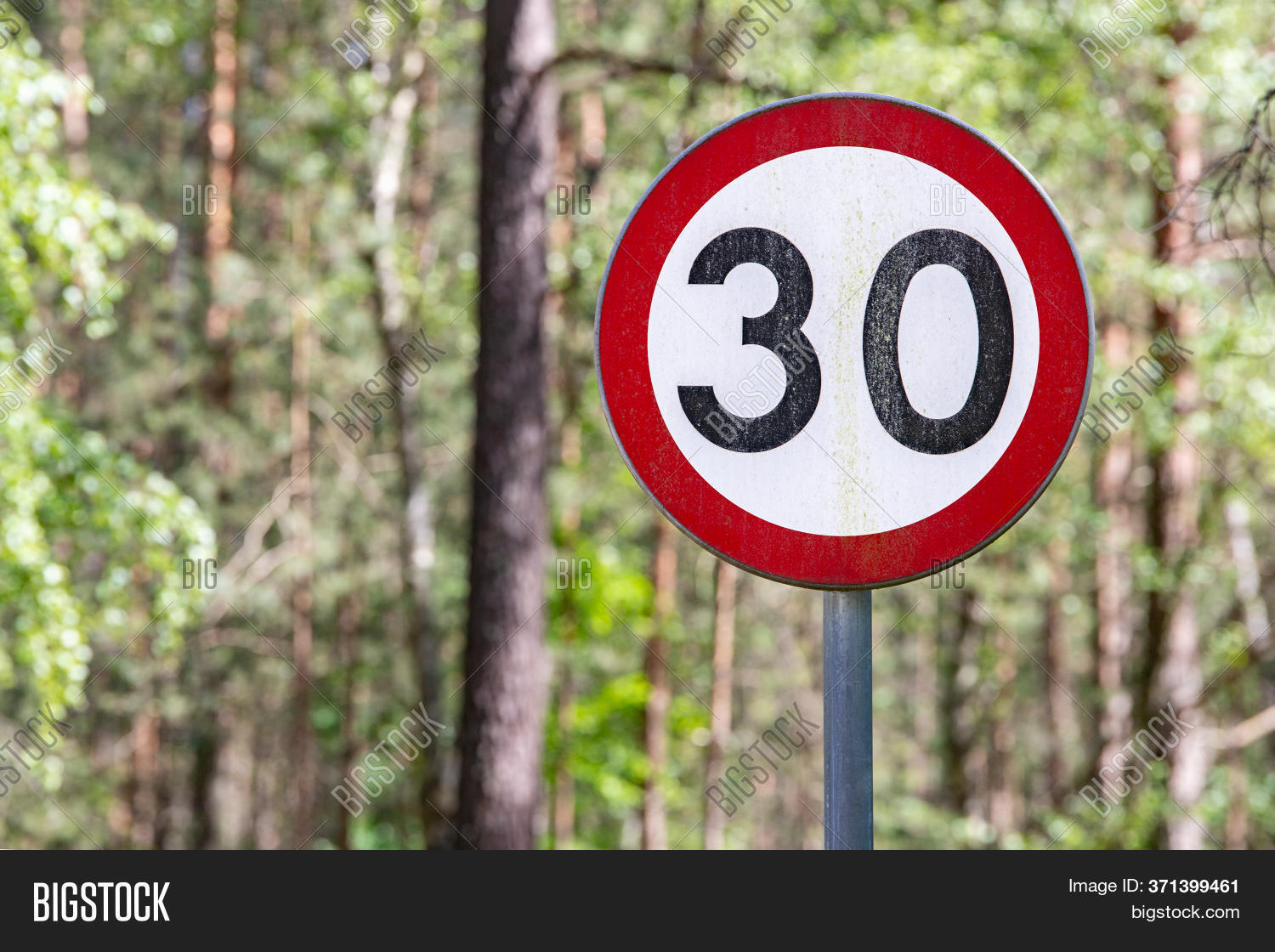 Speed Limit Sign Image & Photo (Free Trial) | Bigstock