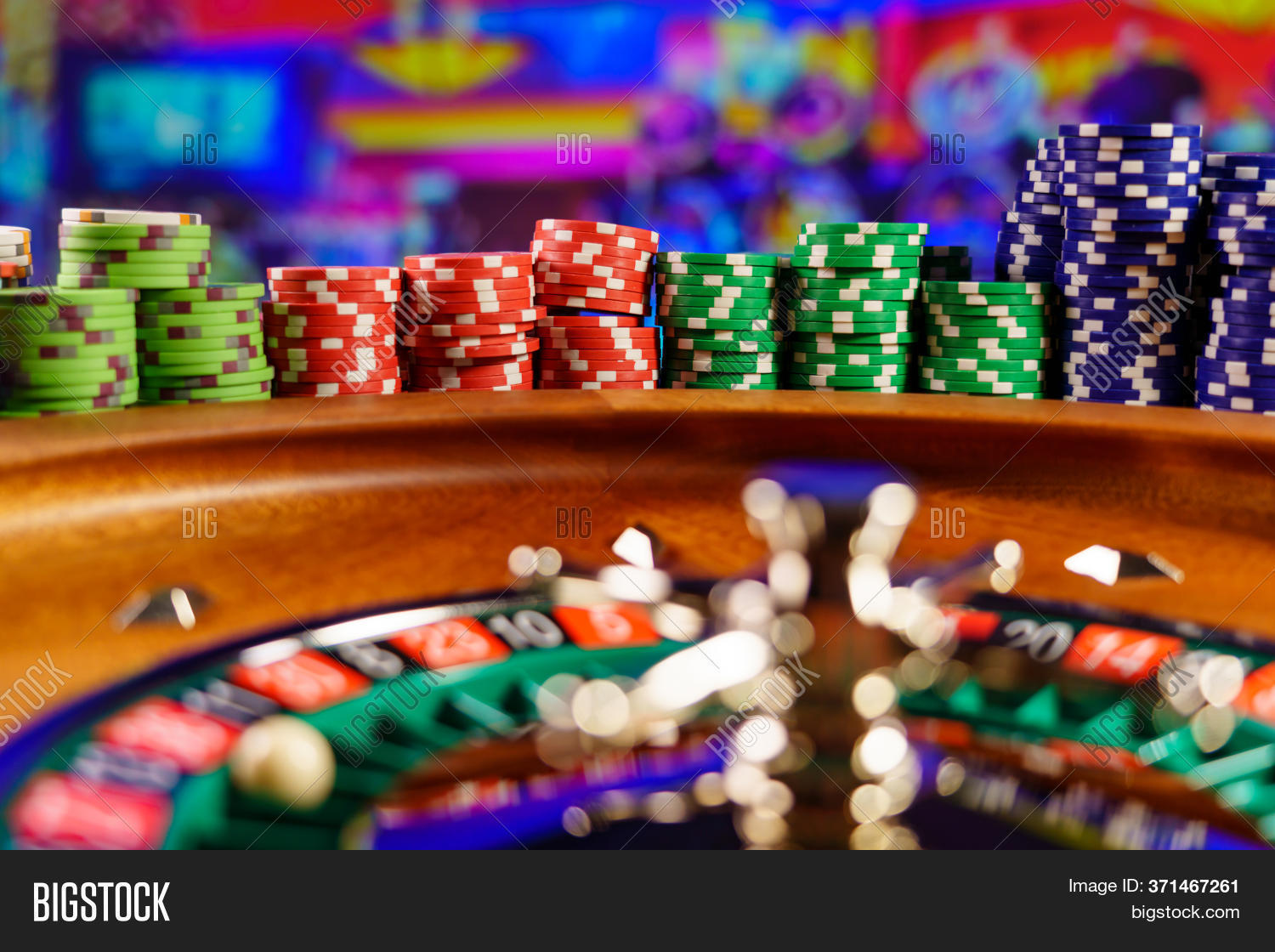 Roulette Table Close Image & Photo (Free Trial) | Bigstock