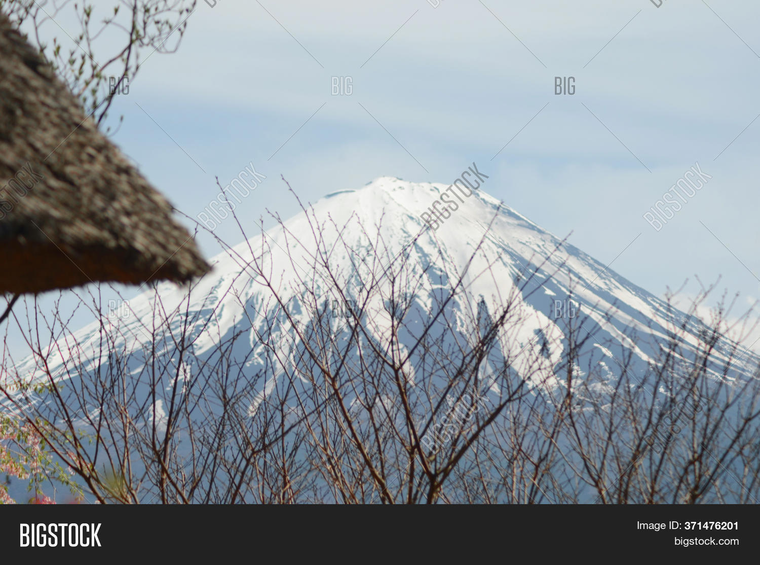 Snow Covered Cone Mt Image & Photo (Free Trial) | Bigstock