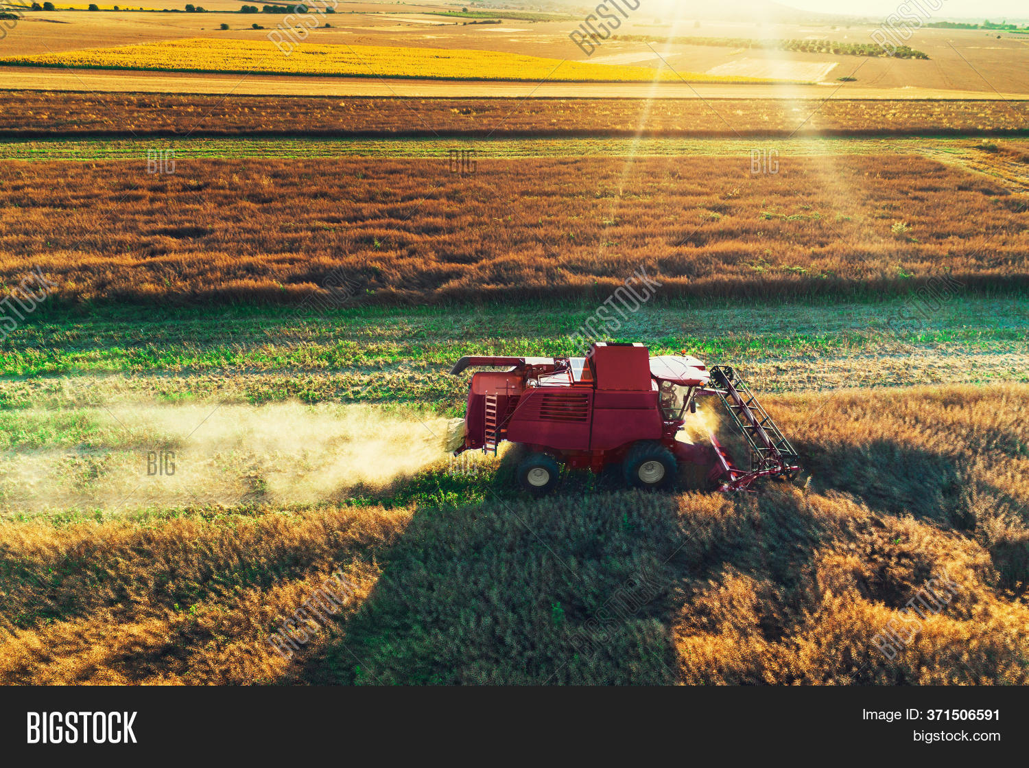 Combine Harvester Image & Photo (Free Trial) | Bigstock