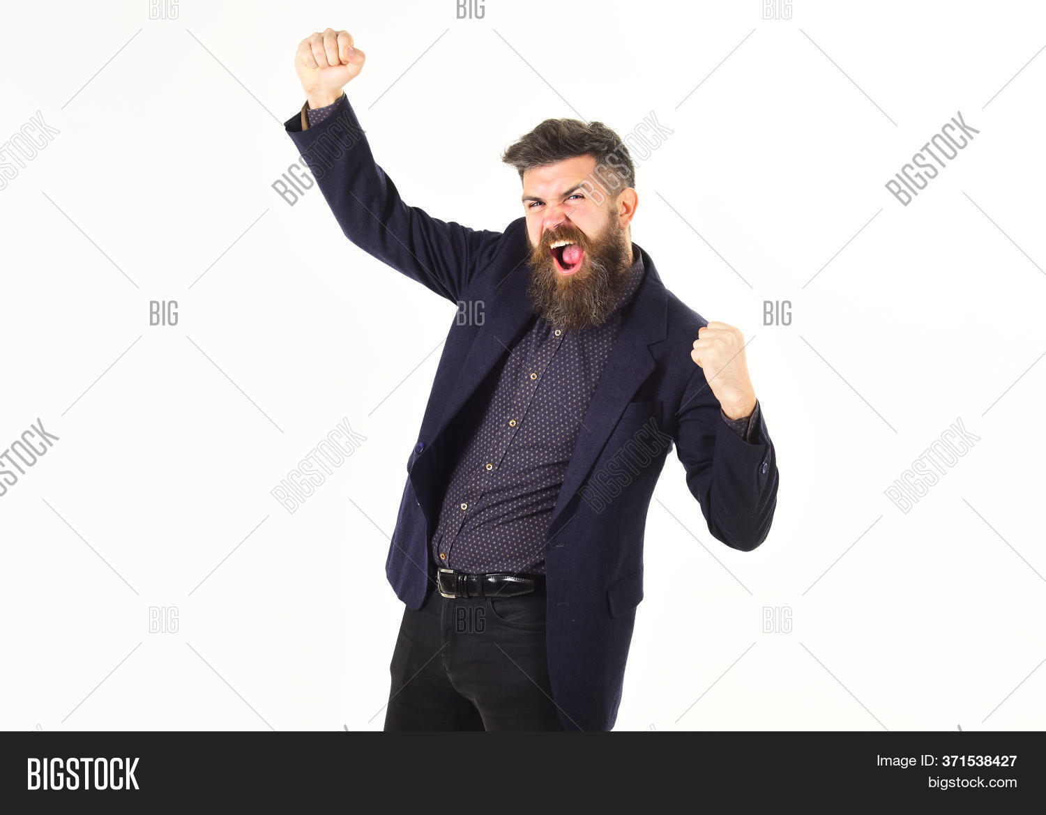 Happy Boss Cheers Image & Photo (Free Trial) | Bigstock