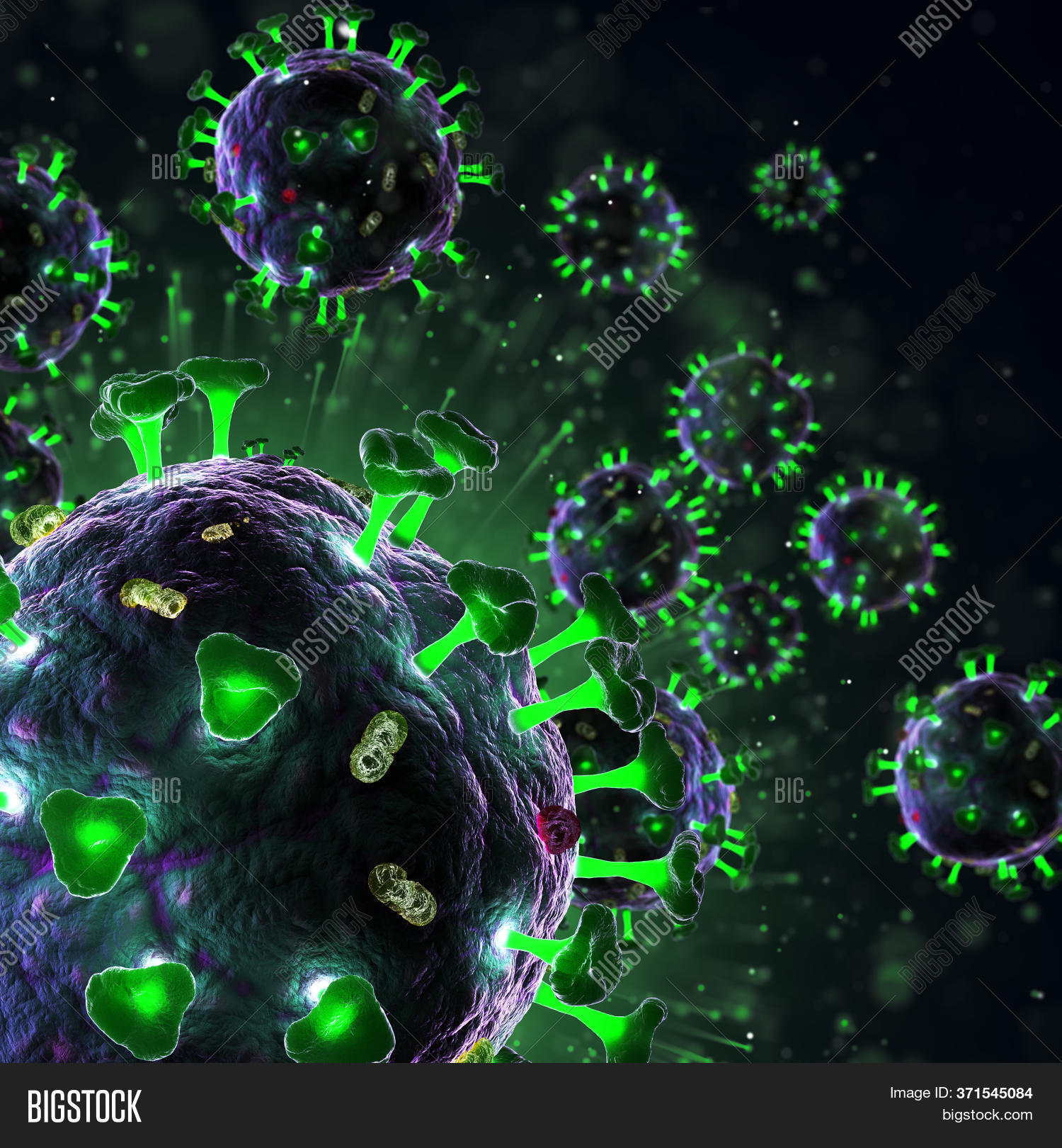 3d Render Pathogenic Image & Photo (Free Trial) | Bigstock
