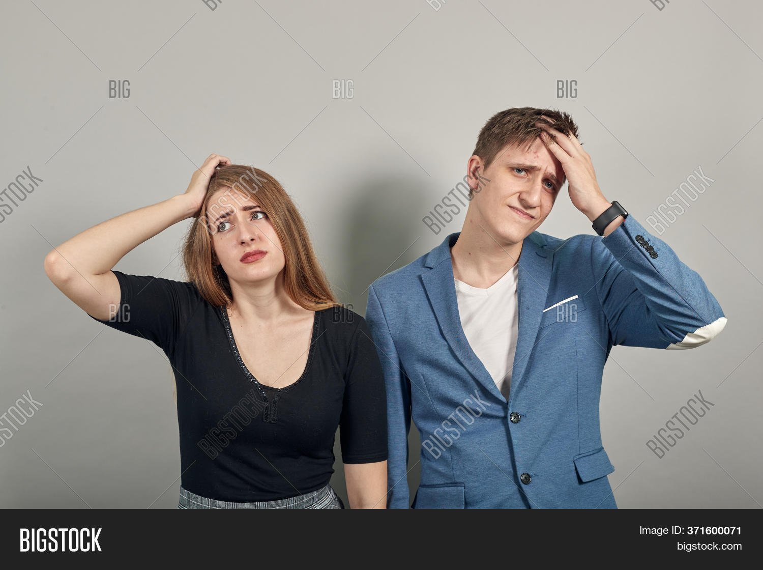 Forgetful Holding Hand Image & Photo (Free Trial) | Bigstock