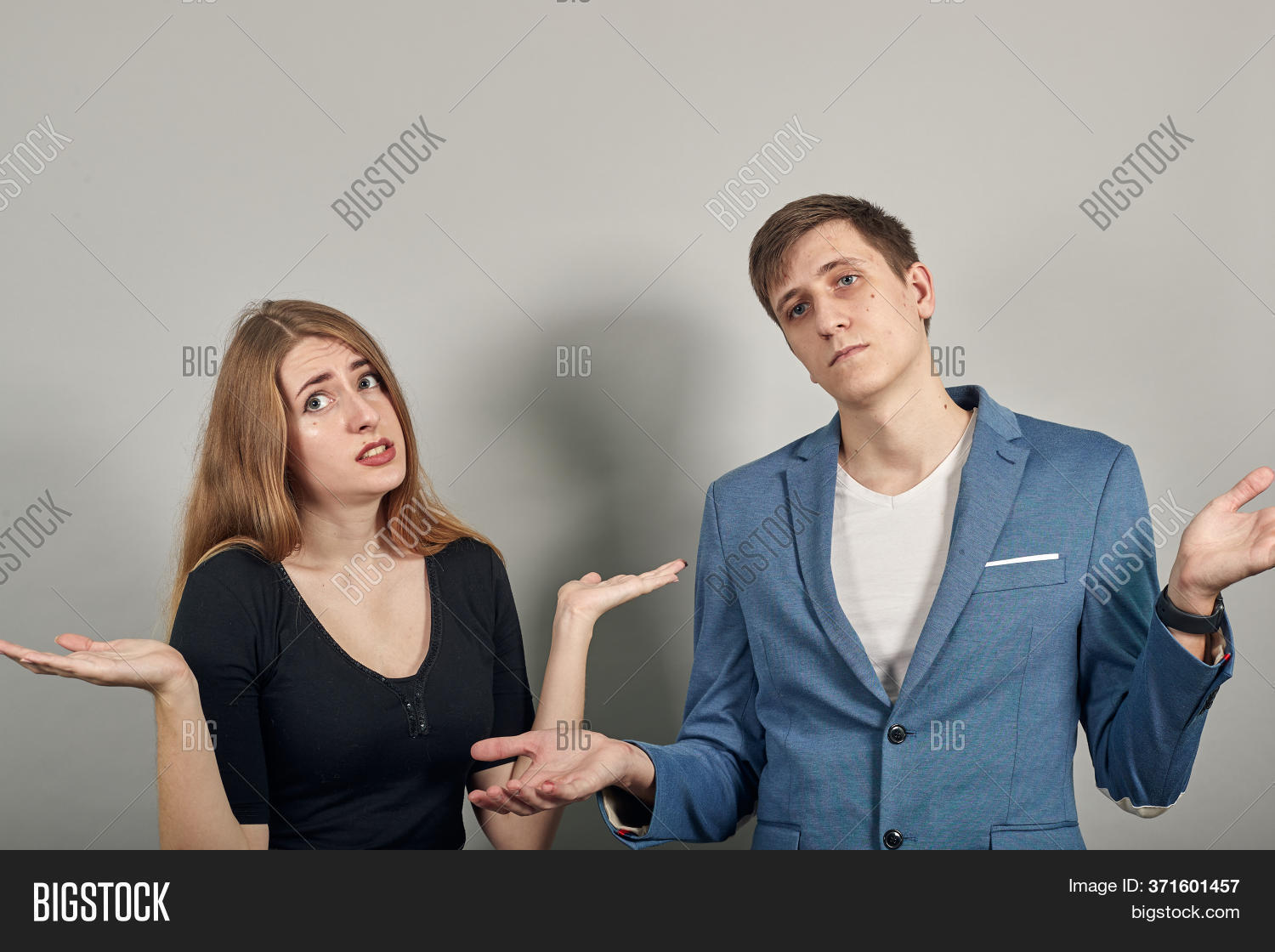 Confused Mood Spreads Image & Photo (Free Trial) | Bigstock