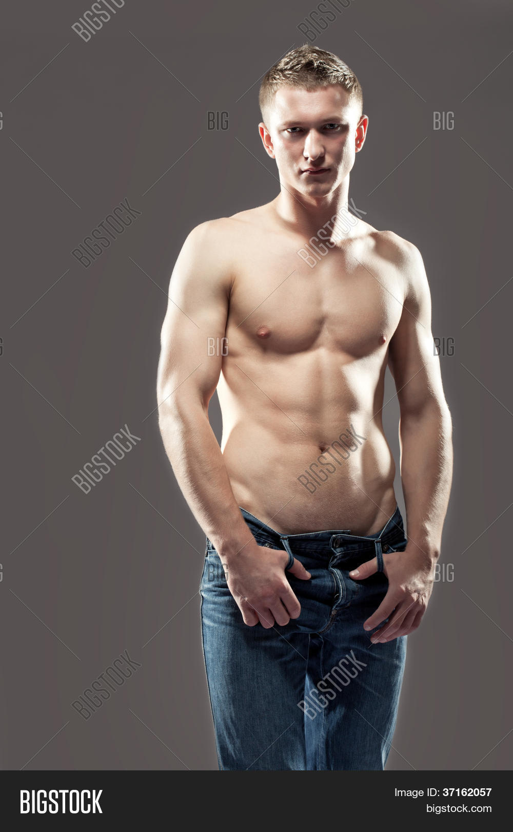 Macho Shirtless Man Image & Photo (Free Trial) | Bigstock