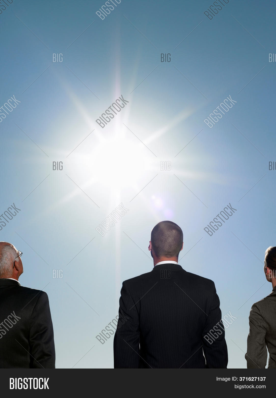 People Looking At The Sun