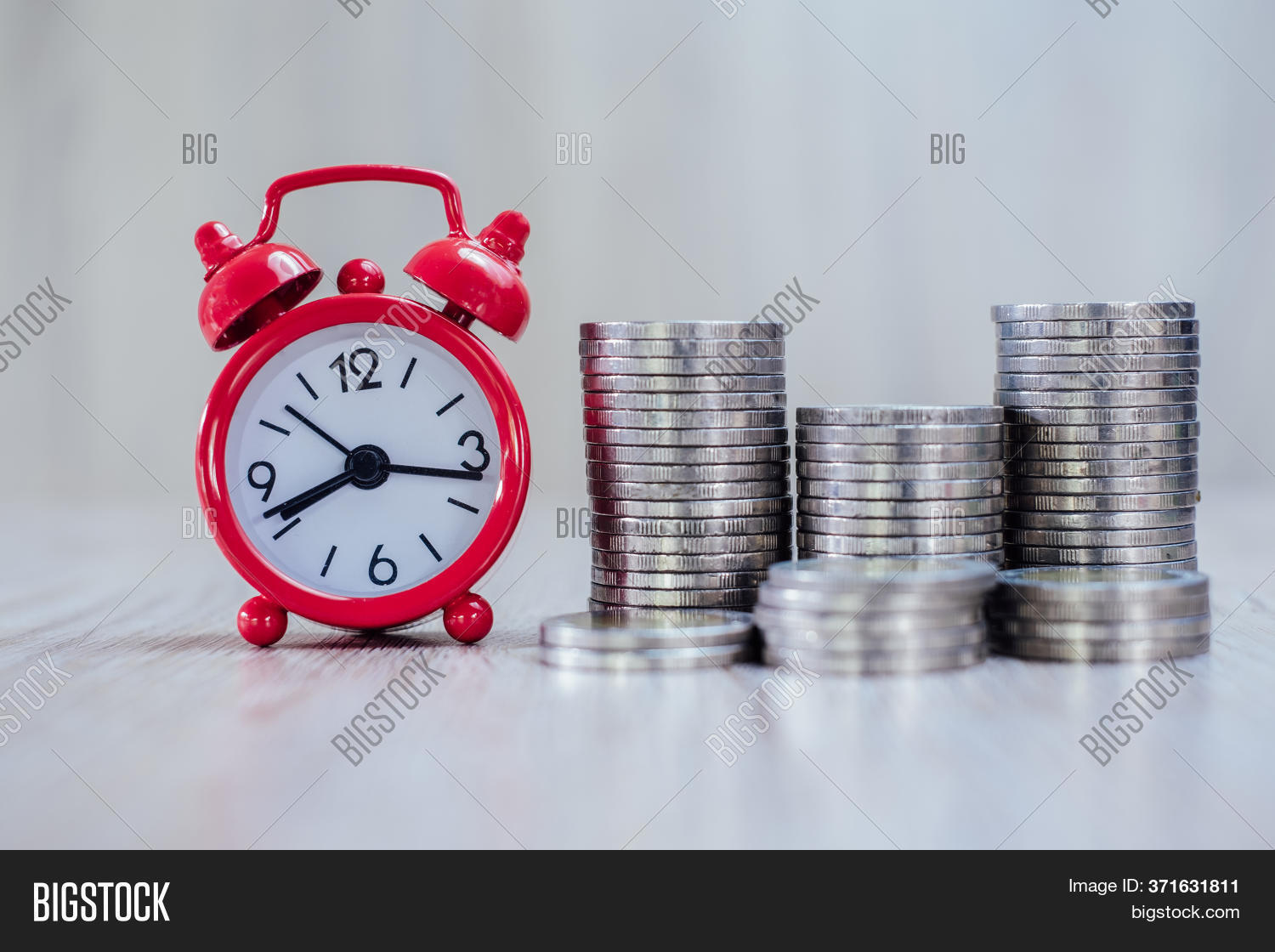 Red Alarm Clock Pile Image & Photo (Free Trial) | Bigstock