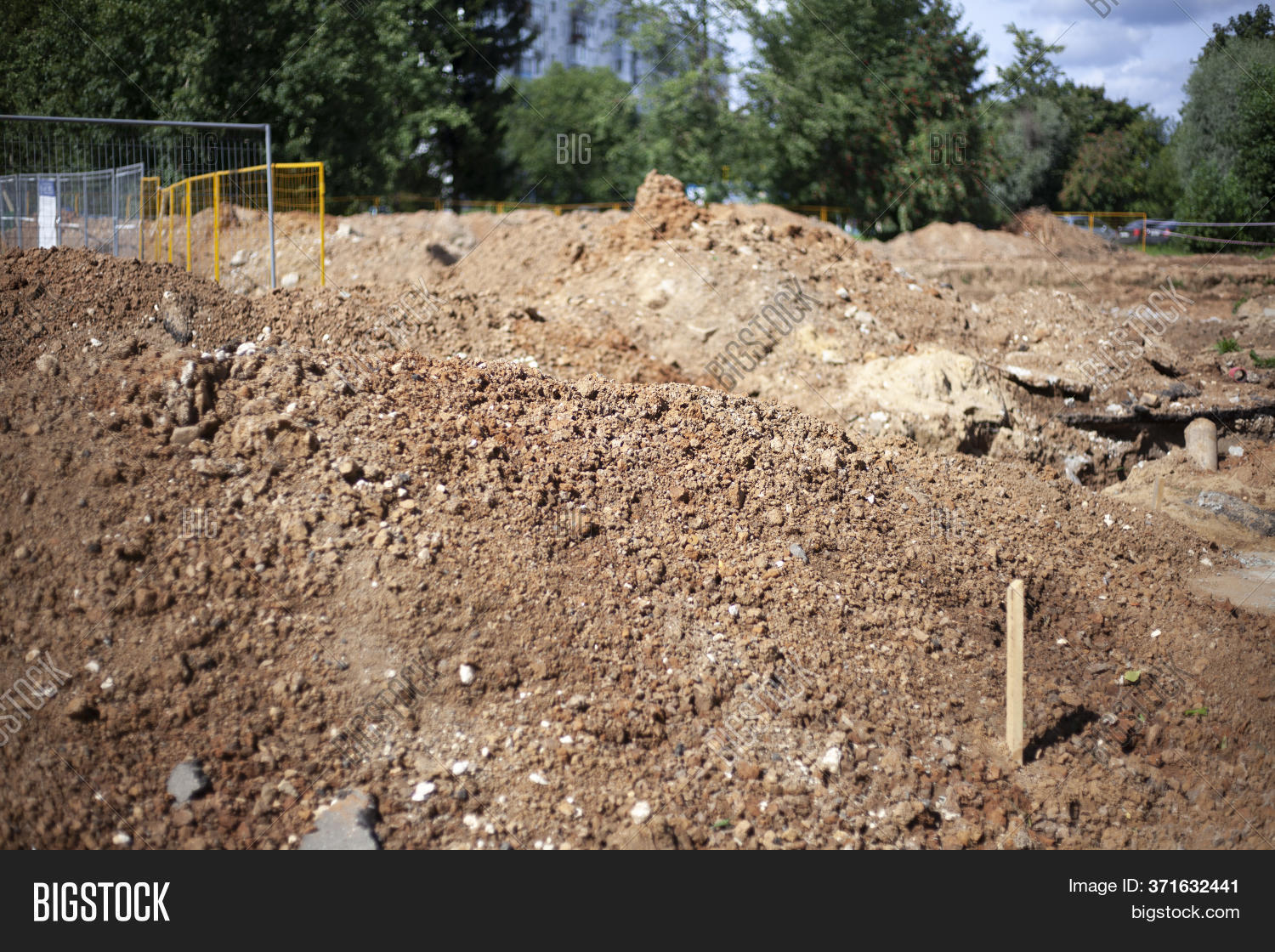 Sand Construction Site Image & Photo (Free Trial) | Bigstock