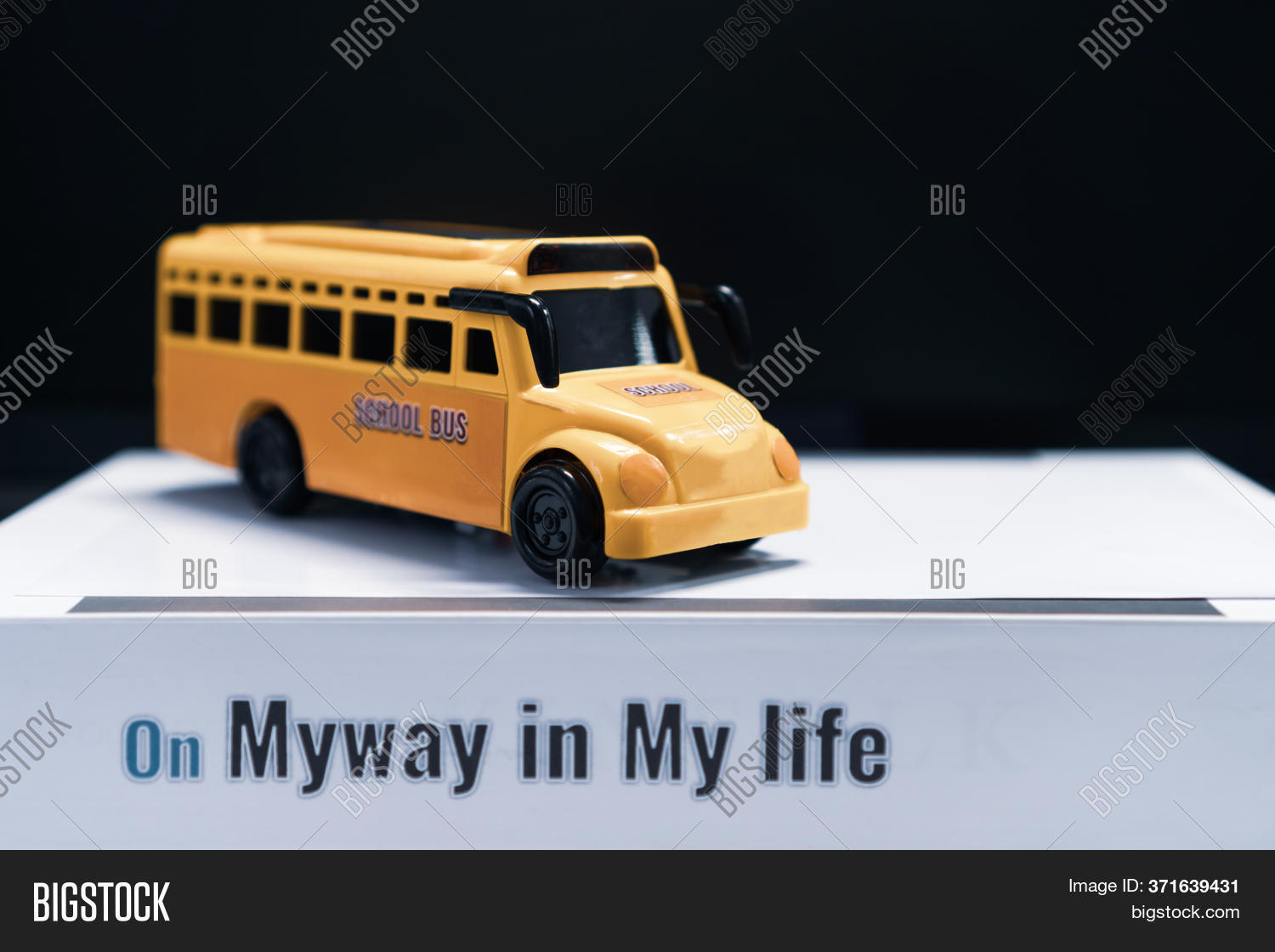 Yellow School Mini Bus Image & Photo (Free Trial) | Bigstock