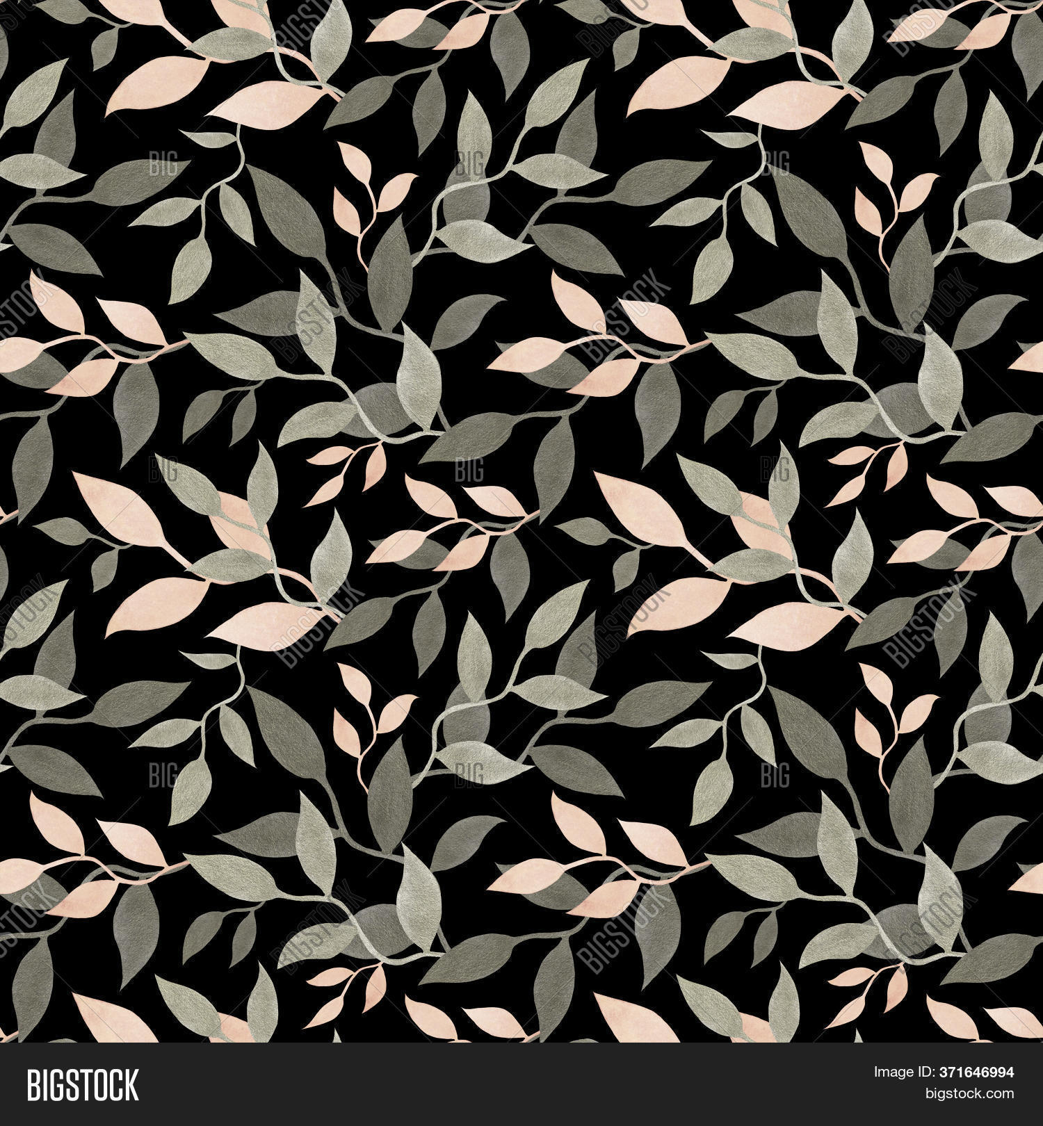 Seamless Pattern Plant Image & Photo (Free Trial) | Bigstock