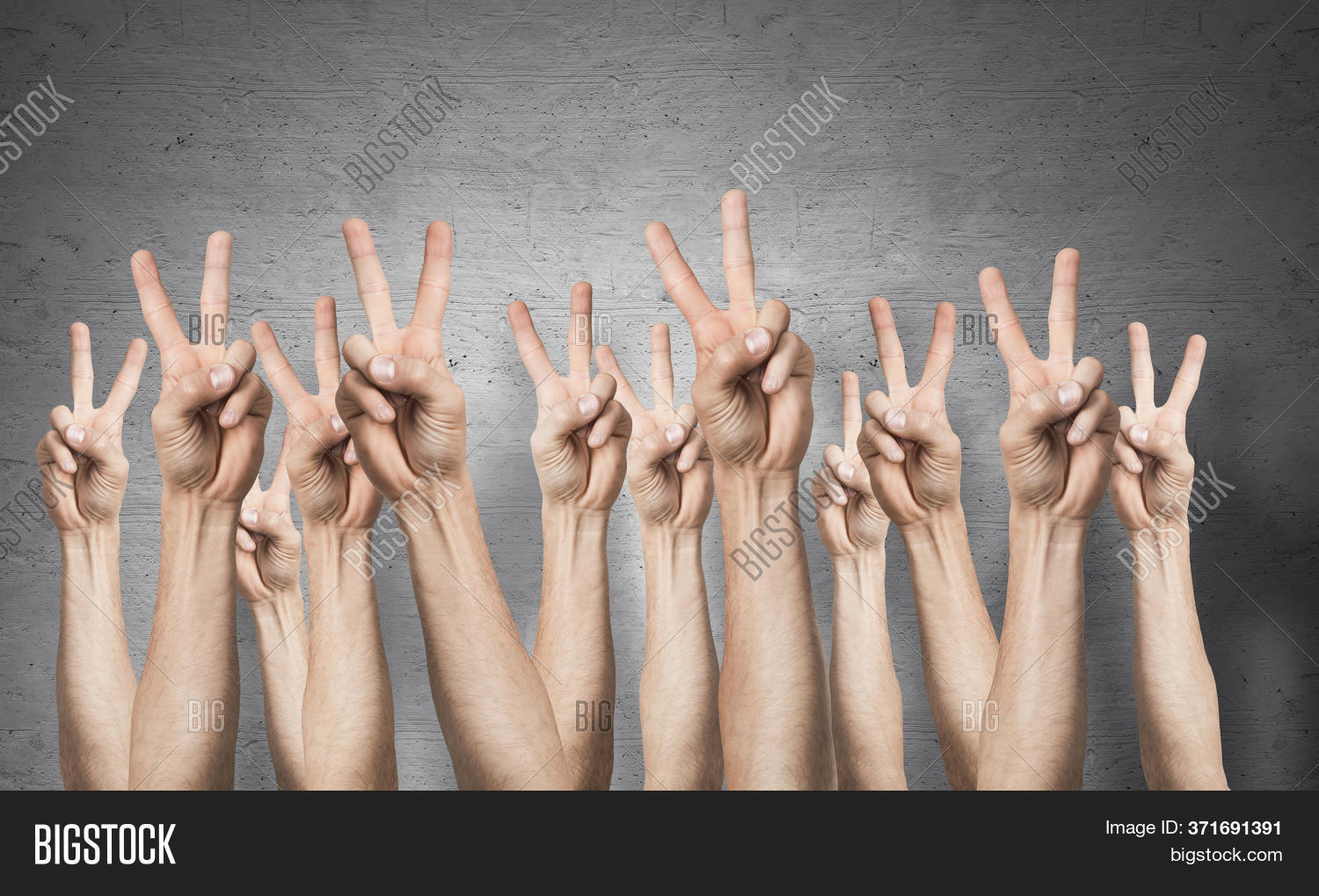 Row Man Hands Showing Image & Photo (Free Trial) | Bigstock