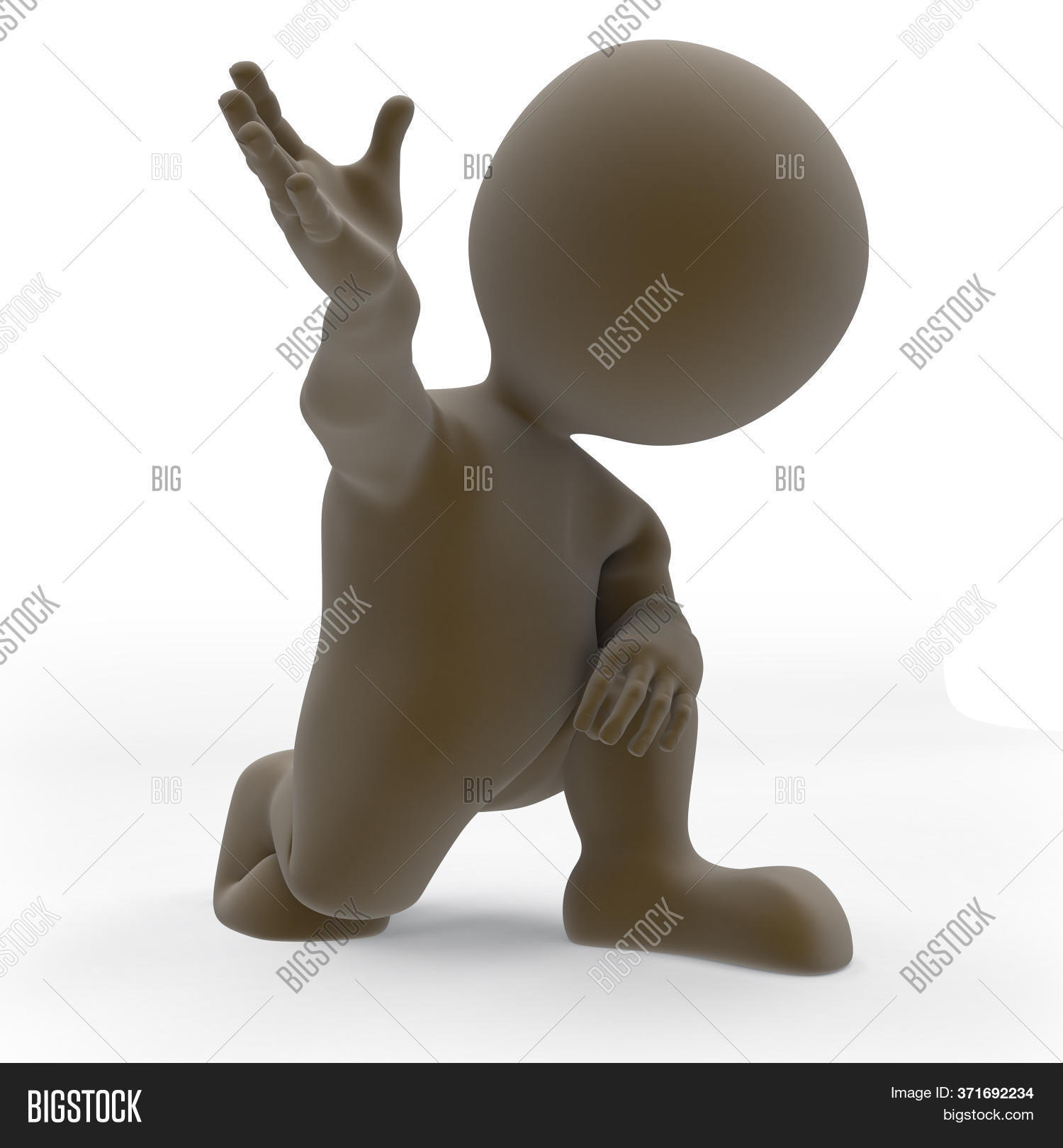 3D Render Morph Man Image & Photo (Free Trial) | Bigstock