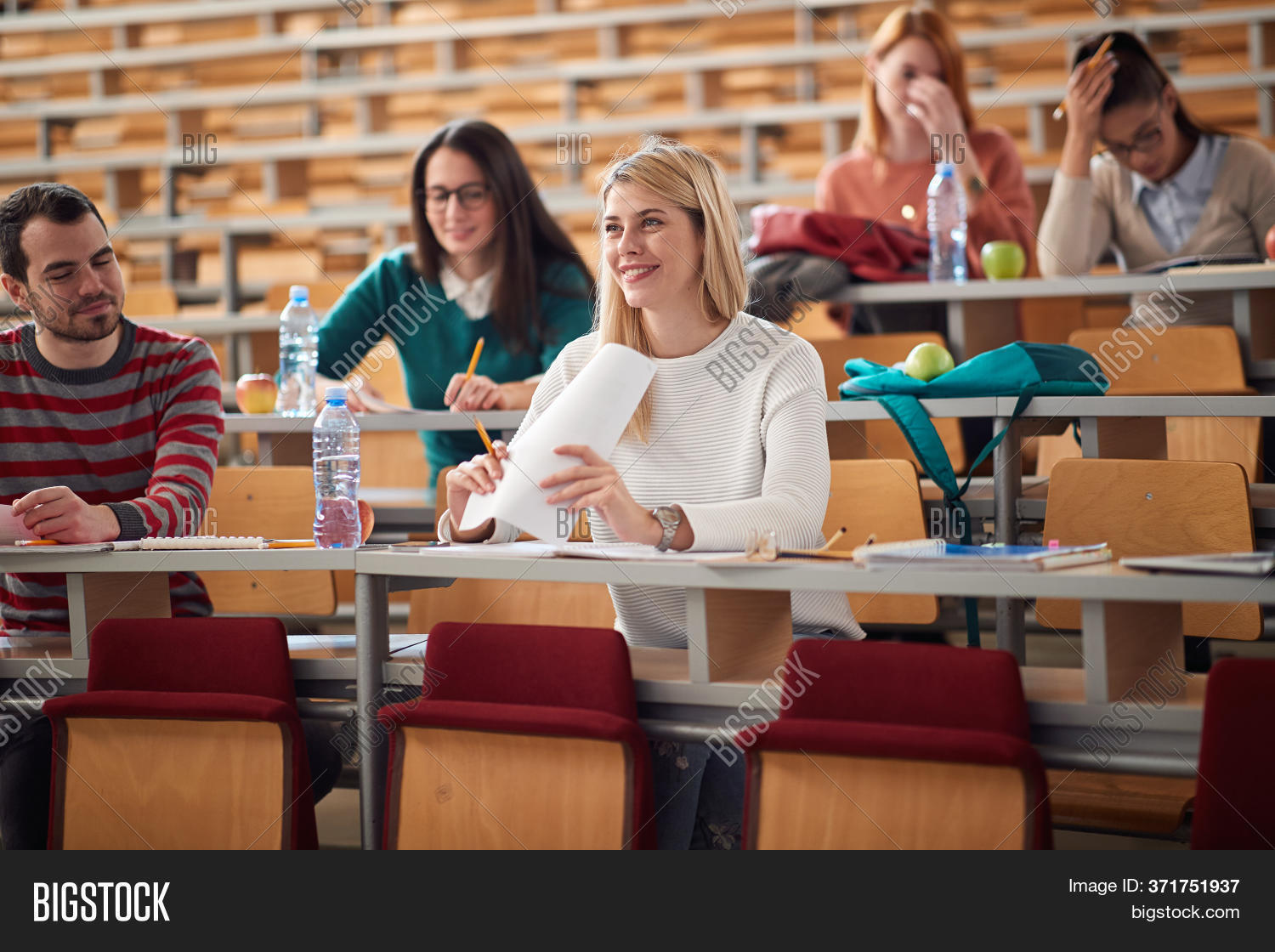 Happy Students Smiling Image & Photo (Free Trial) | Bigstock