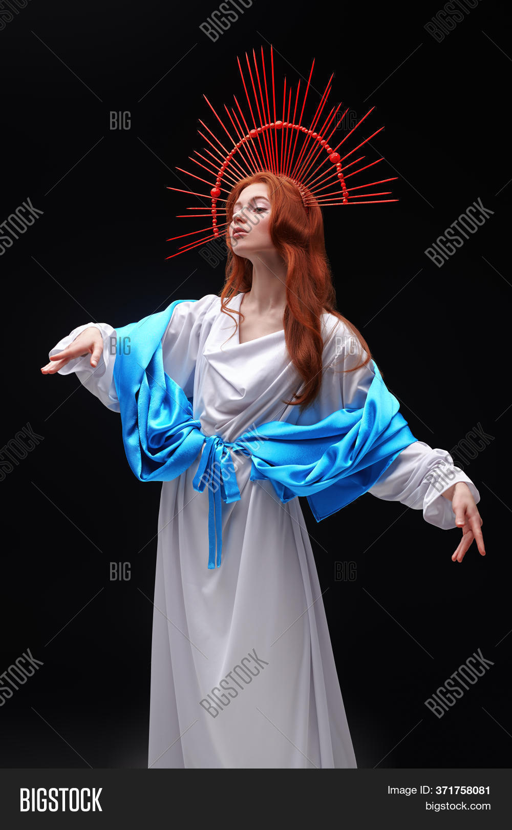 Virgin Mary Portrait Image & Photo (Free Trial) | Bigstock