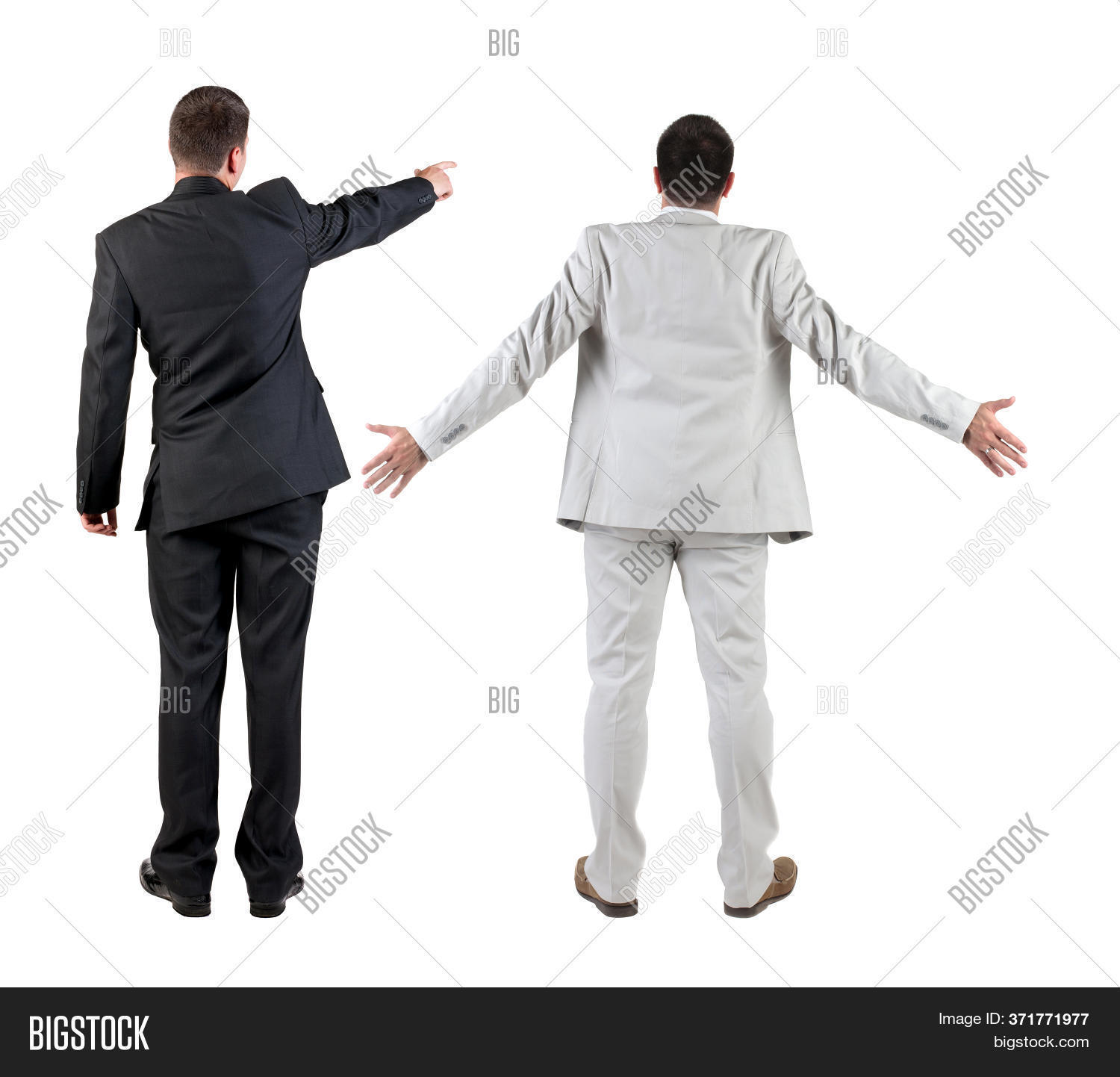 Back View Business Man Image & Photo (Free Trial) | Bigstock
