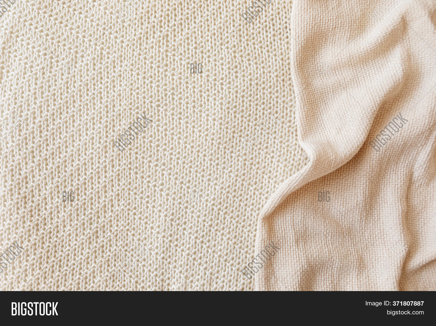 Two Soft Beige Knitted Image & Photo (Free Trial) | Bigstock