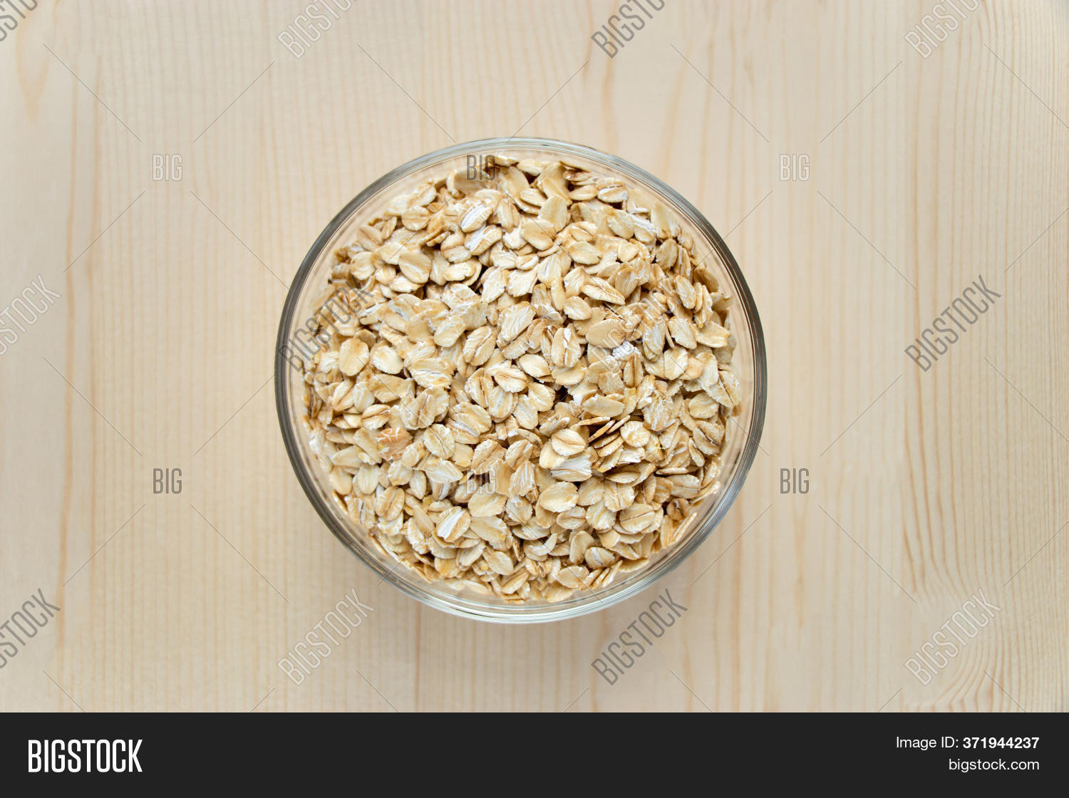 Top View Raw Oat Image & Photo (Free Trial) | Bigstock