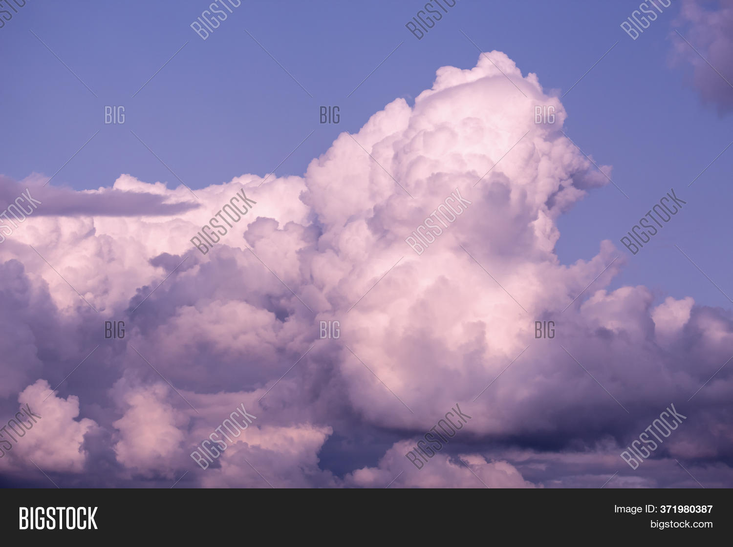 Twilight Pink Cloud On Image & Photo (Free Trial) | Bigstock