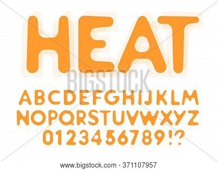 Heat Molten Letters Vector & Photo (Free Trial) | Bigstock