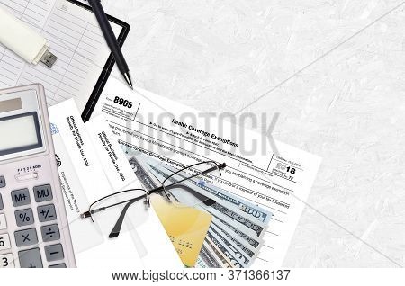 Irs Form 8965 Health Image & Photo (Free Trial) | Bigstock