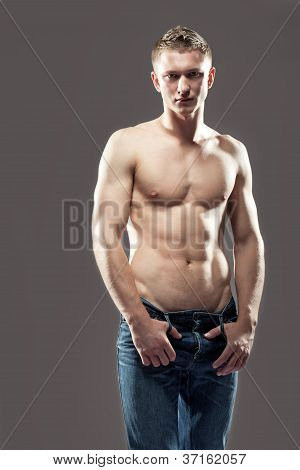 Macho Shirtless Man Image & Photo (Free Trial) | Bigstock