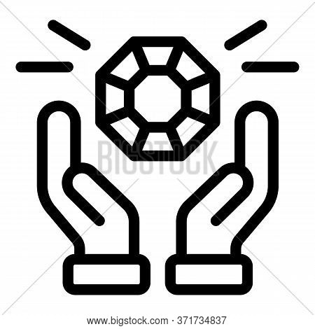 Hands Diamond Icon. Vector & Photo (Free Trial) | Bigstock