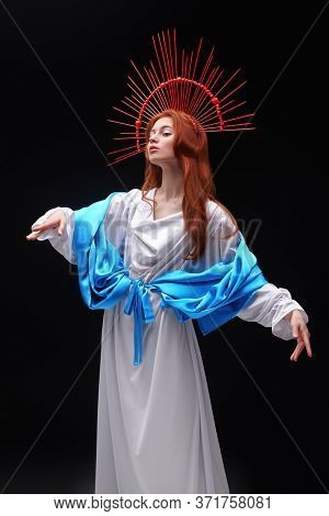 Virgin Mary Portrait Image & Photo (Free Trial) | Bigstock