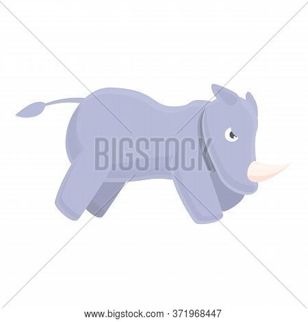 Aggressive Rhino Icon Vector & Photo (Free Trial) | Bigstock