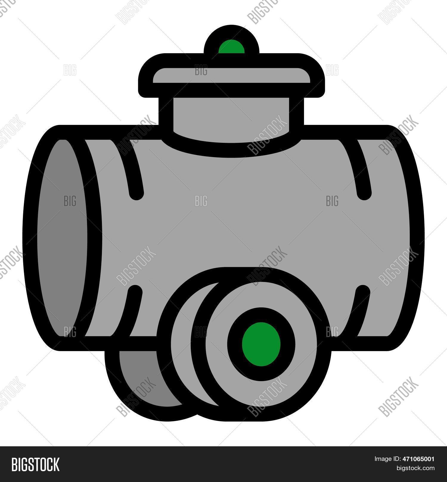 Tractor Cistern Icon. Image & Photo (Free Trial) | Bigstock