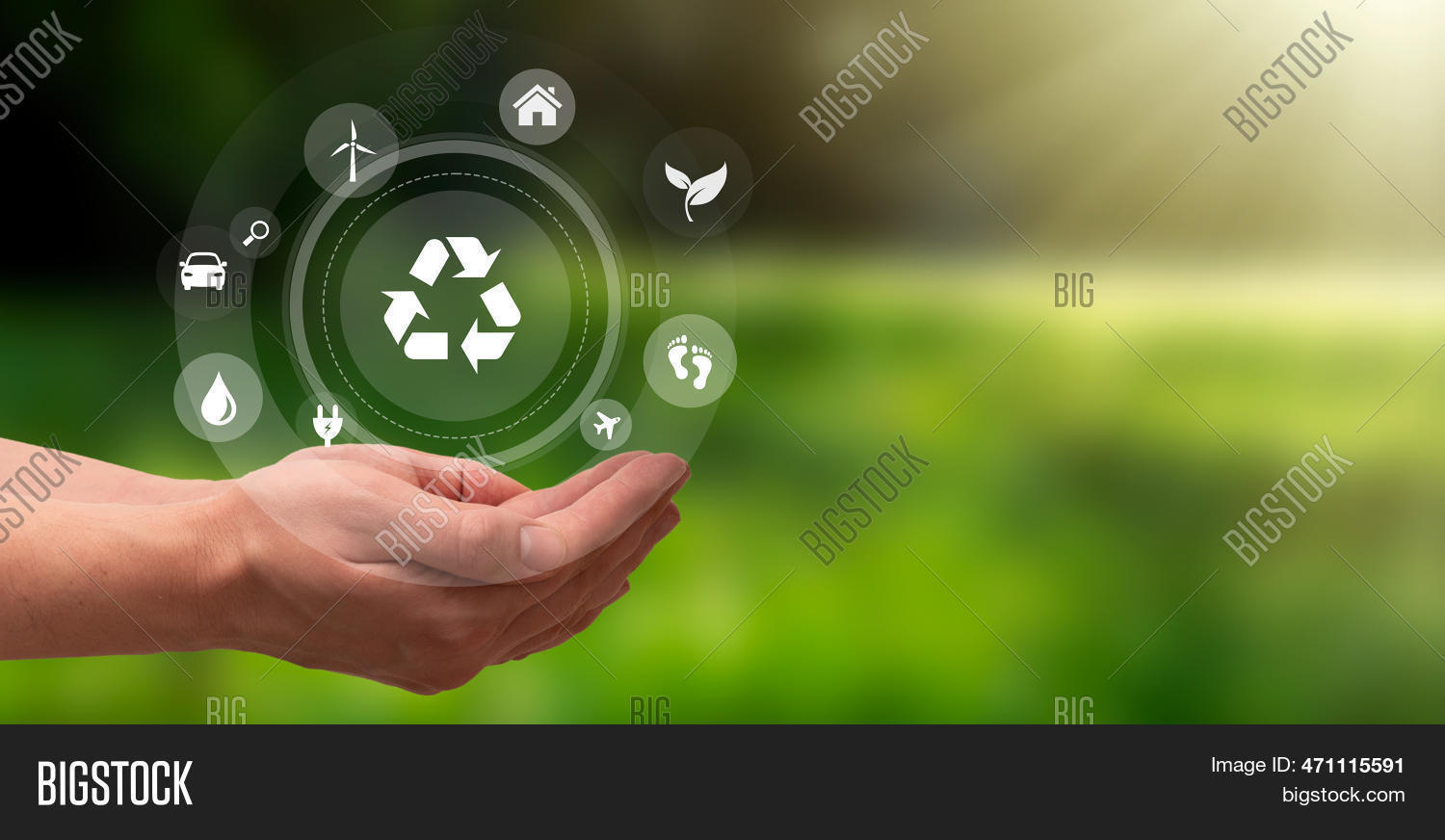 Hand Recycling Eco Image & Photo (Free Trial) | Bigstock