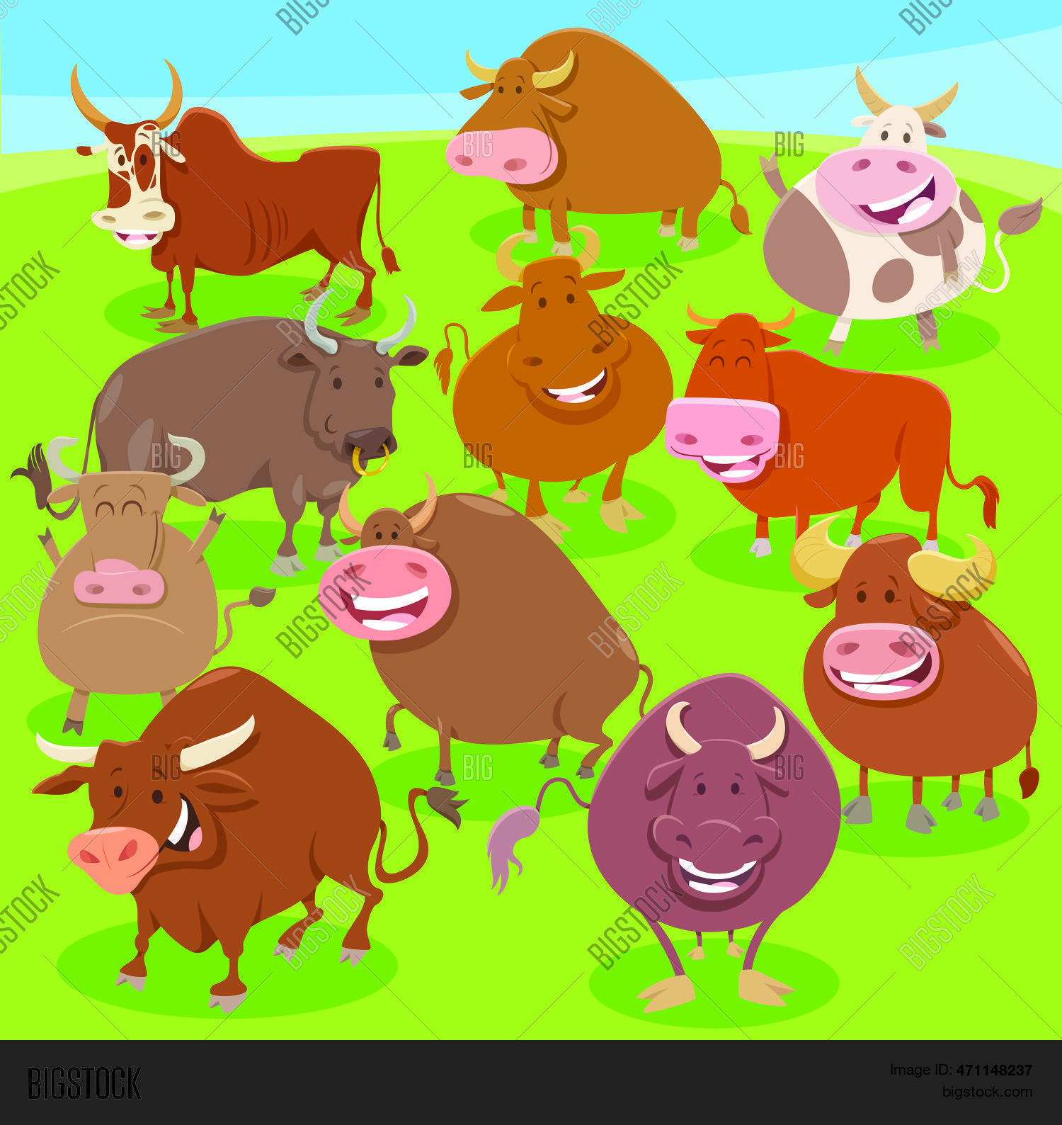 Cartoon Illustration Vector & Photo (Free Trial) | Bigstock